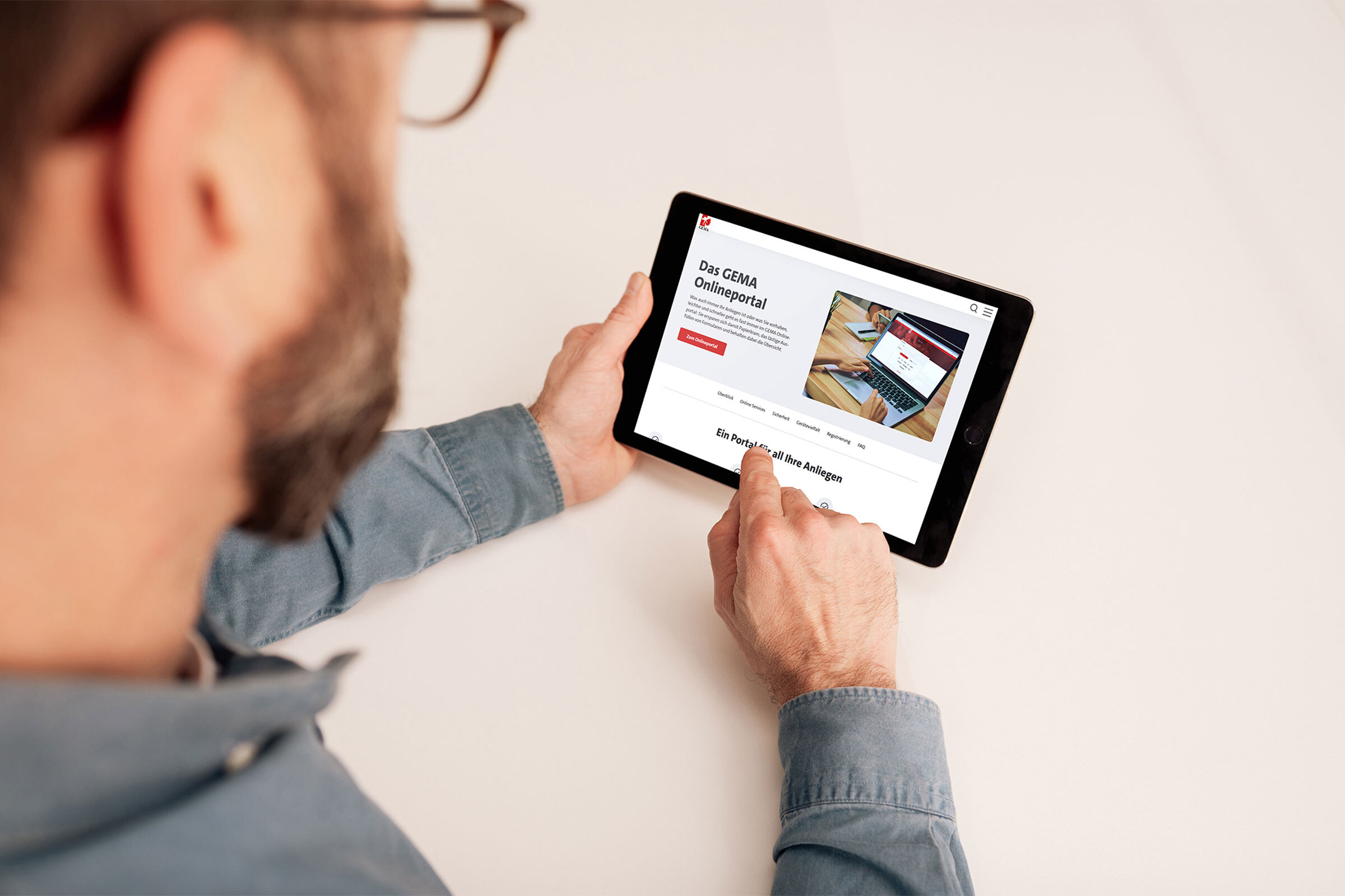 Neues Design im Onlineportal